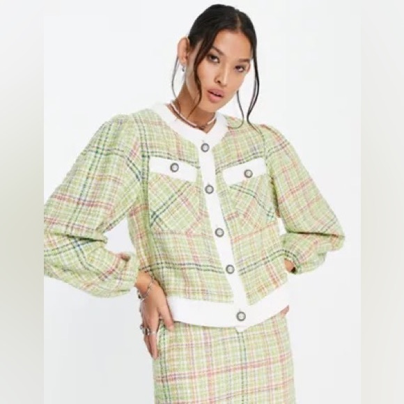 Sister Jane | Skirts | Sister Jane Pastel Tweed Set | Poshmark